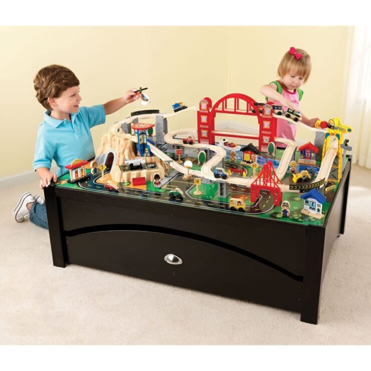 17 Best Wooden Train Table Set For Toddlers - 2025 Buying Guide